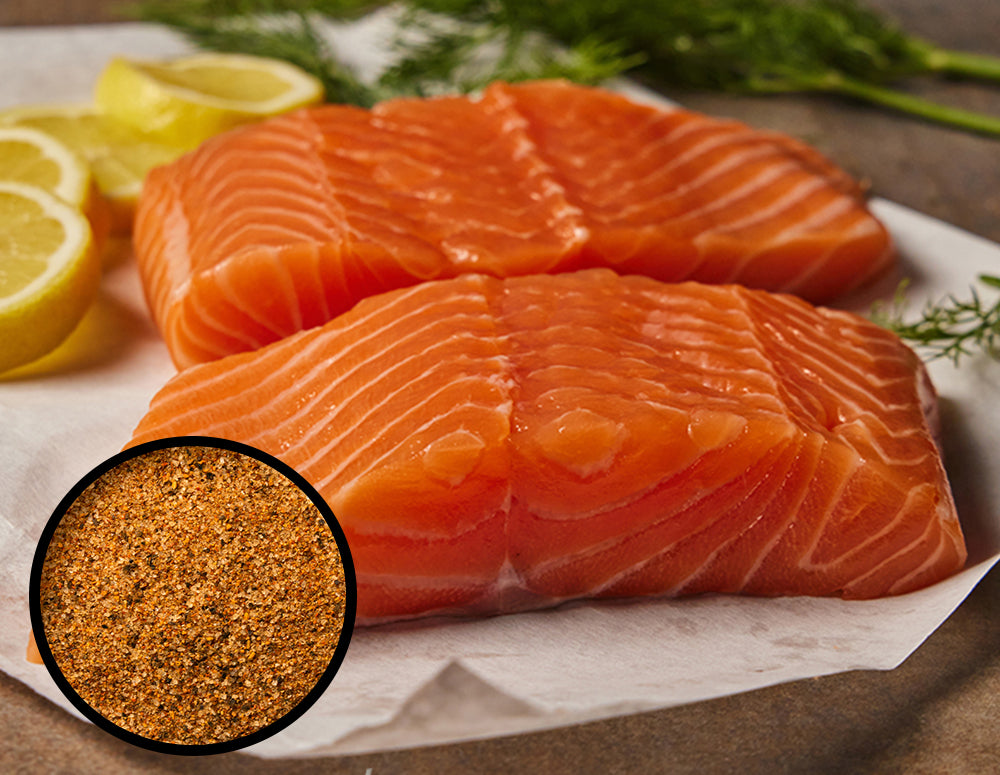 Cajun Salmon Kit – Roger's Fish Co.