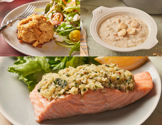 Complete Seafood Dinner Bundle – Roger's Fish Co.