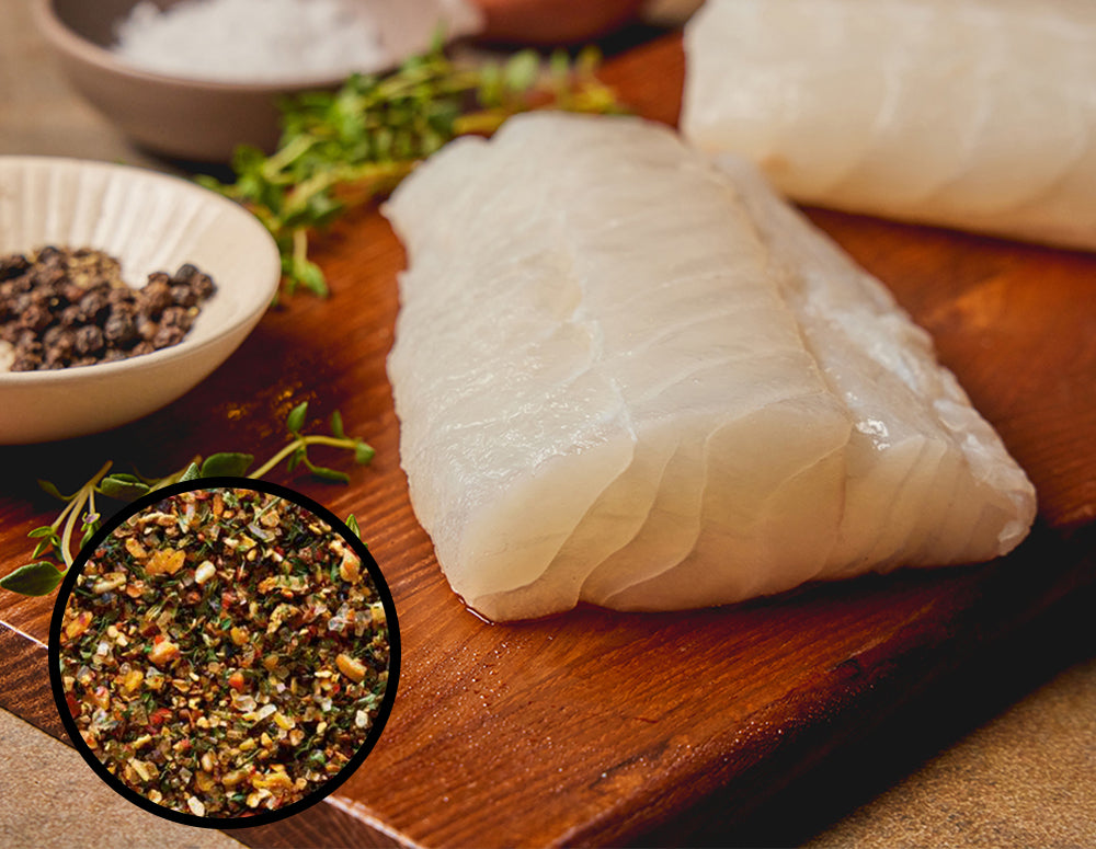 Lemon Garlic Cod Kit – Roger's Fish Co.