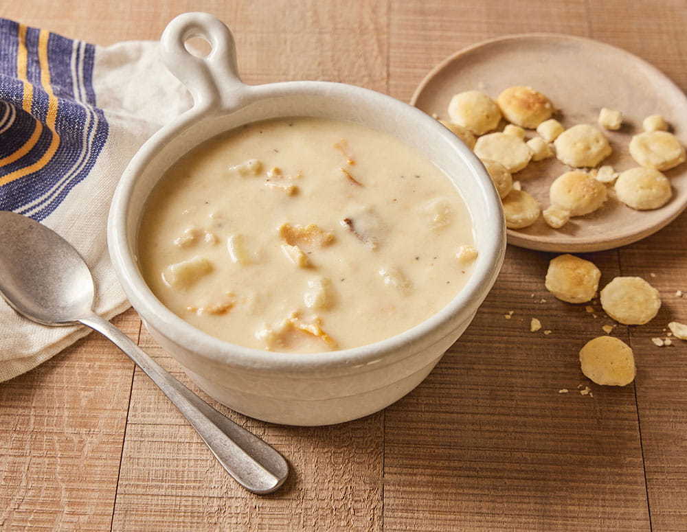 Roger's New England Double Clam Chowder - Premium Quality Clam Chowder ...